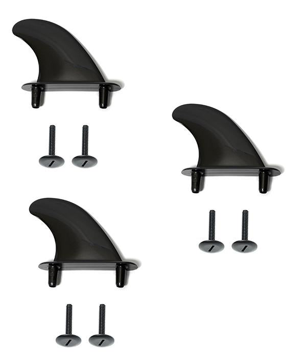 Replacement Log Fin Set 6'/ 7'/ 8'/ 9' (Black) – Catch Surf Europe